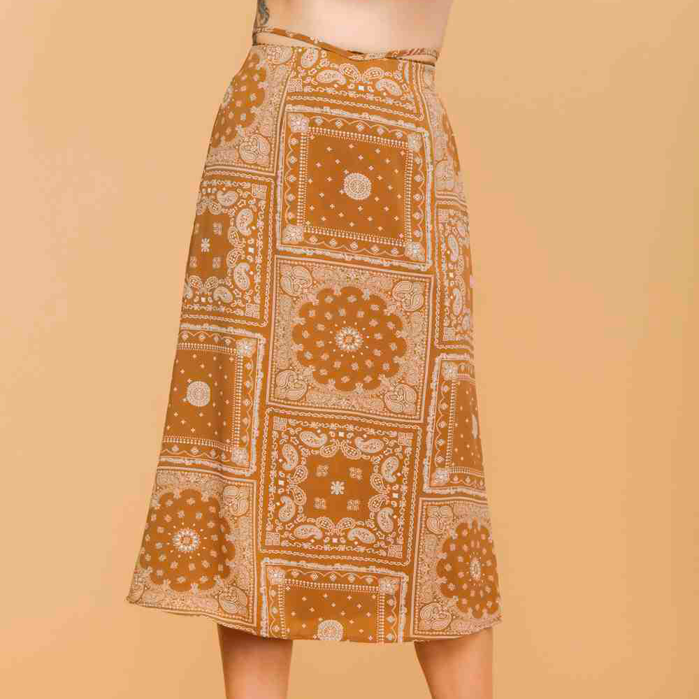 FALDA VS50887 MARRÓN - Marketplace.com.py